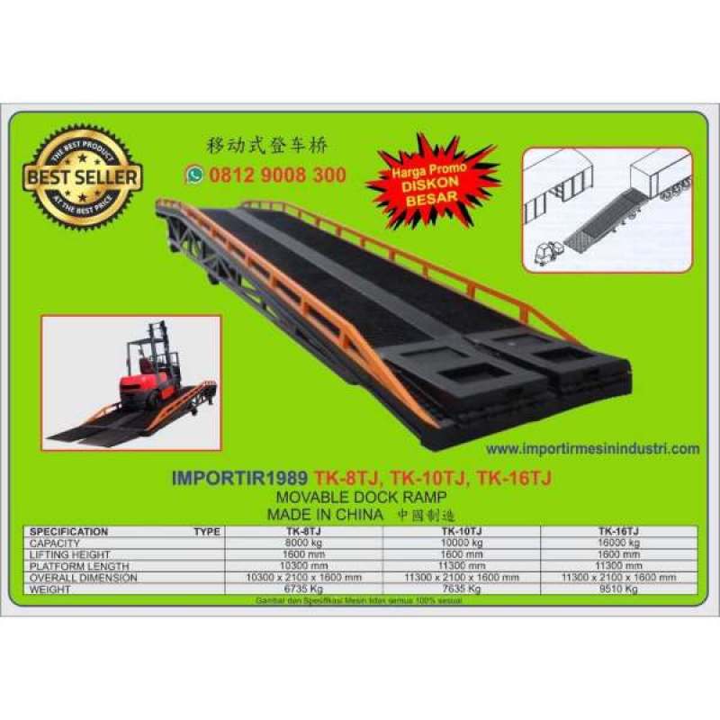 Jual Unloading Dock Ramp Original Murah - Harga Diskon April 2024 | Blibli.com