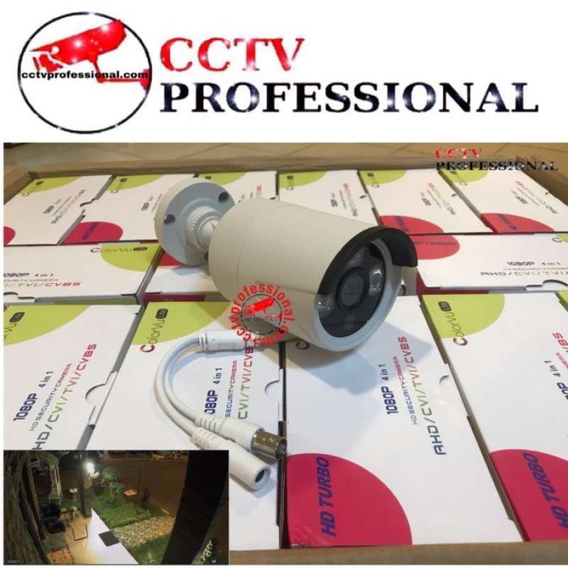 Jual Camera Cctv Full Color Analog Hd Outdoor 2mp Lens Colorvu Di ...