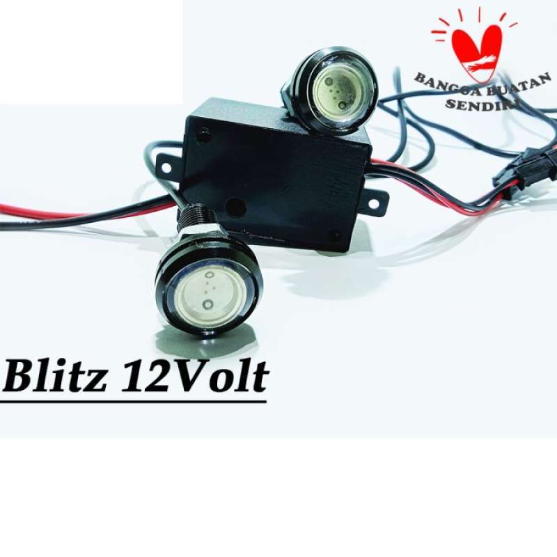 Jual Lampu Led Blitz Pesawat 12v/Lampu Blitz Kedip Pesawat 12v - PUTIH ...