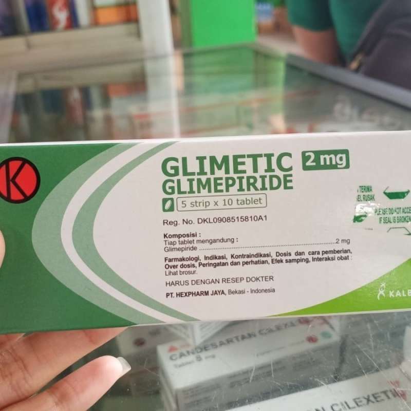 Promo Original produk Glimetic 2mg Kalbe - azam medika Diskon 3% di ...