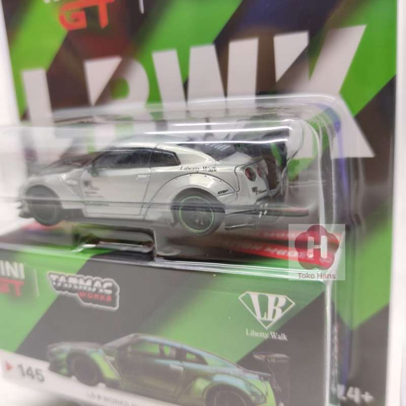 Jual Mini Gt Minigt X Tarmac Lb Works Lbwk Nissan Gtr R35 Magic Green ...