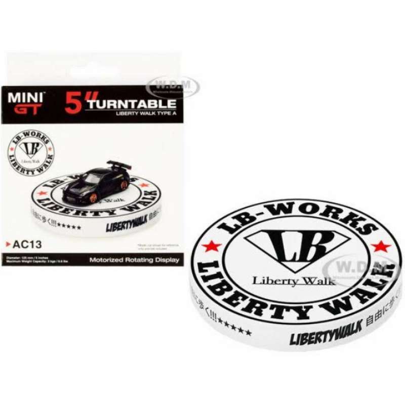 Jual Mini GT MiniGT Rotating Display Turntable Liberty Walk LBWK Type A ...