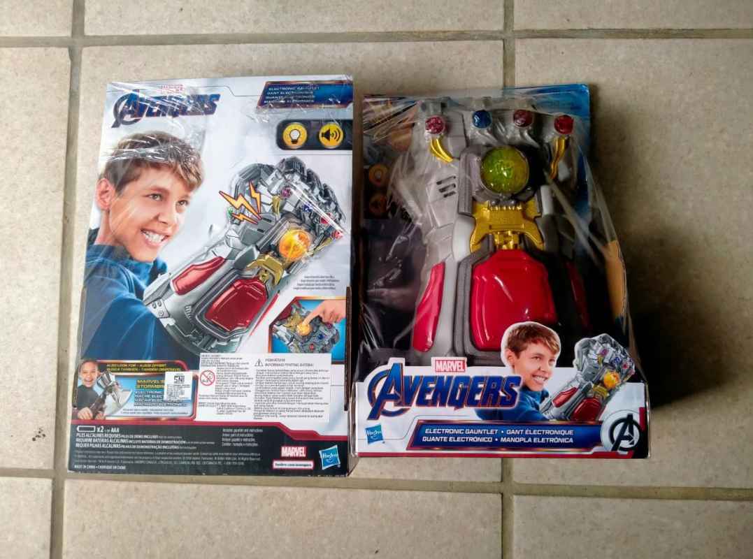 Jual Marvel Avengers Electronic Gauntlet merah abu abu Mainan Action ...