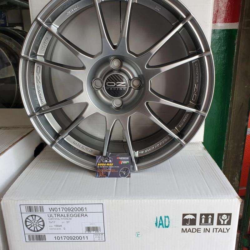 Jual Velg OZ Racing Ultraleggera Original R17 4x100 di Seller Toko Roda ...