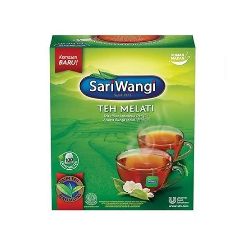 Jual SARIWANGI TEH MELATI ISI 100 PCS X 19 GR di Seller Hypermart Sun ...