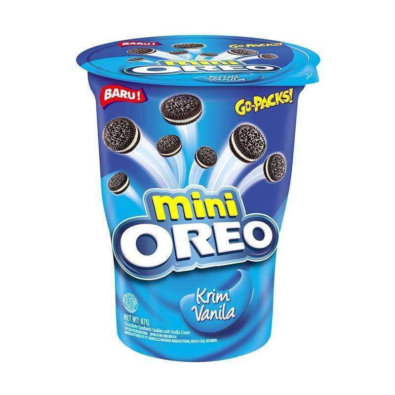 Jual Oreo Mini Go Packs Krim / Oreo Cup - Biskuit Cup Oreo - Vanilla Di ...