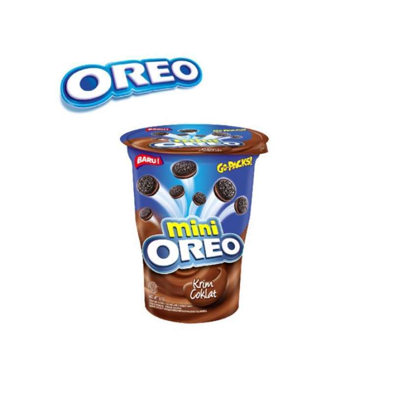 Jual OREO Mini Go Packs Krim / Oreo Cup - biskuit cup oreo - Coklat di ...
