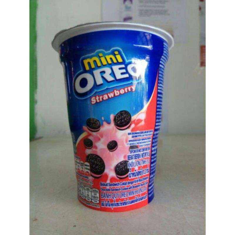 Jual Oreo Mini Go Packs Krim / Oreo Cup - Biskuit Cup Oreo - Strawberry ...