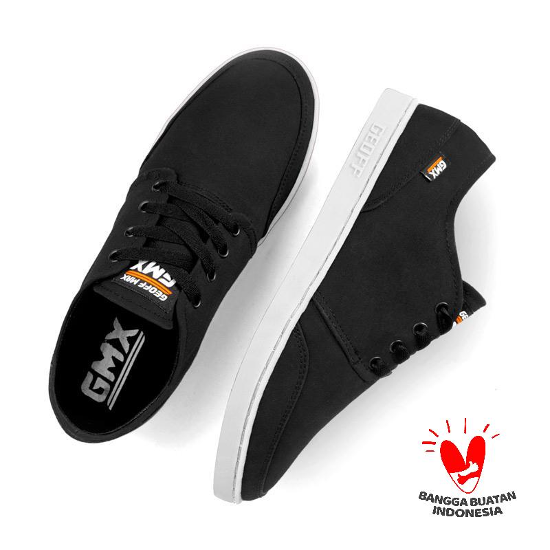 Jual Geoff Max Official Authentic Sole White Sepatu Pria - 42 #01 Black ...