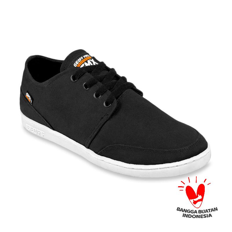 Jual Geoff Max Official Authentic Sole White Sepatu Pria - 42 #01 Black ...