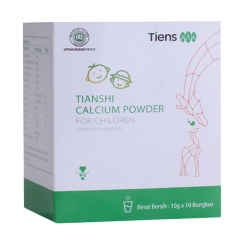 Jual TIENS Calcium Powder Suplemen Kesehatan Anak [10 Sachet] di Seller ...
