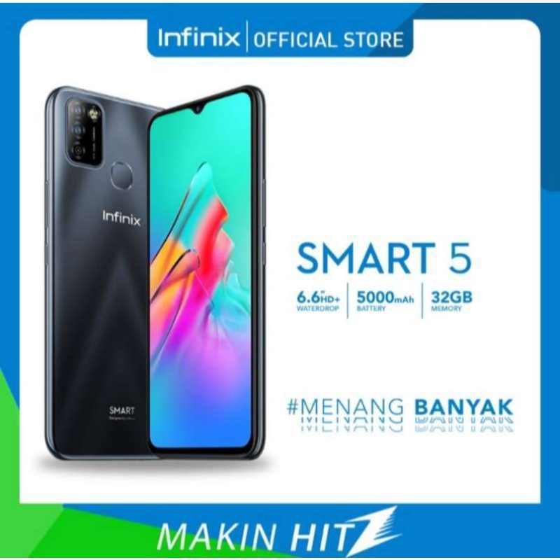 Promo infinix smart 5 ram 2/32 Diskon 7% di Seller Goedang Voucher ...
