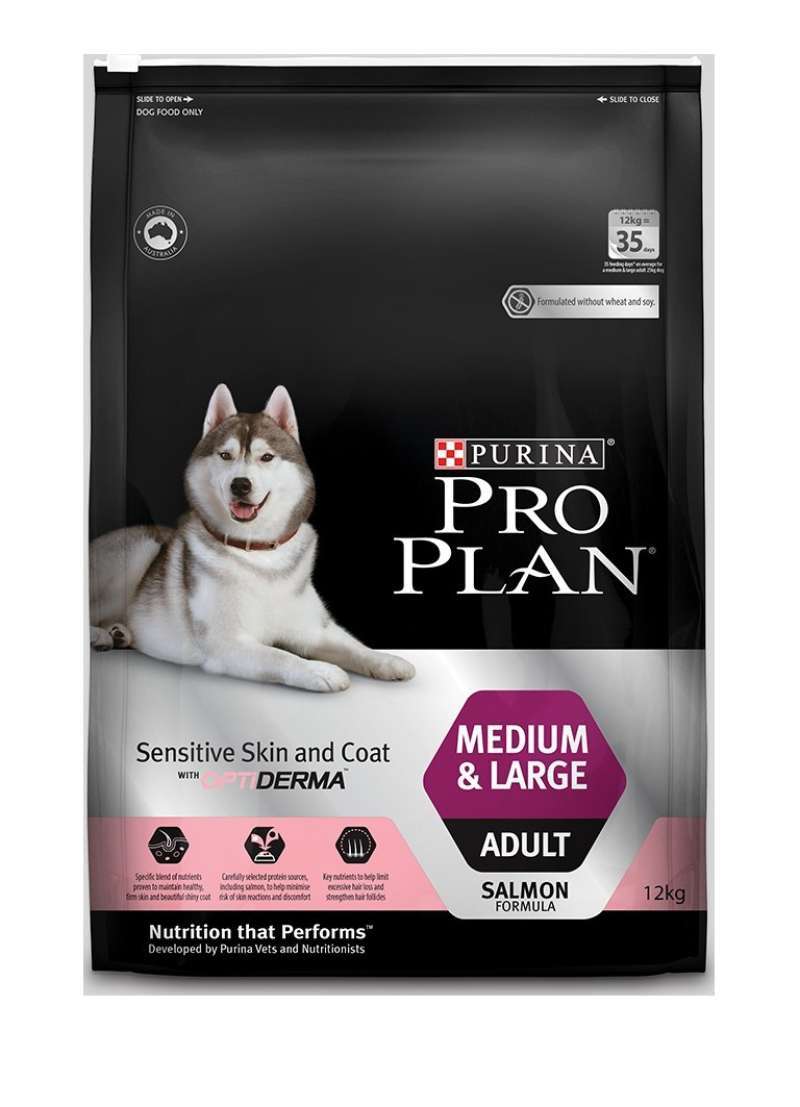 Jual Proplan Pro Plan Medium Large Adult Dog 2,5kg Optiderma Skin Coat ...