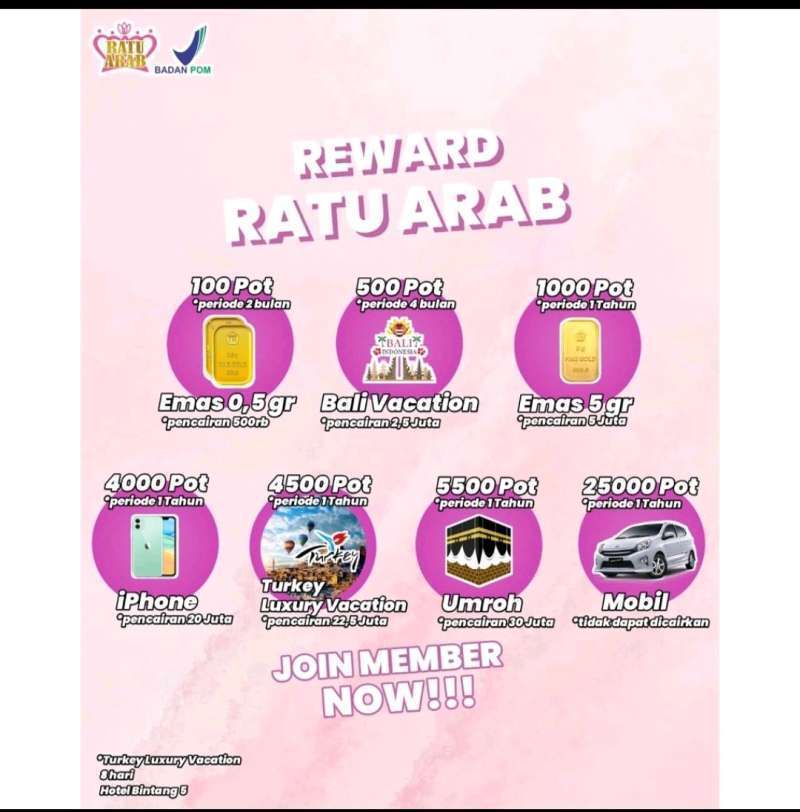 Jual Bibit Ratu Arab Whitening Care Original | Handbody Ratu Arab ...