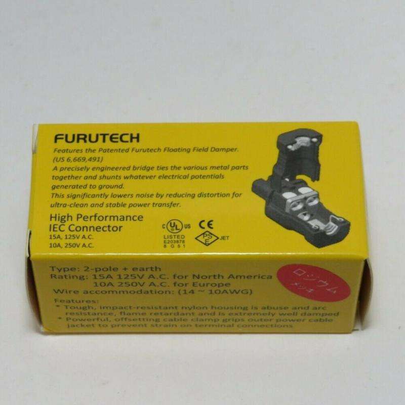 Jual FURUTECH FI-15(G) Plus - New High Performance IEC Connectors di ...