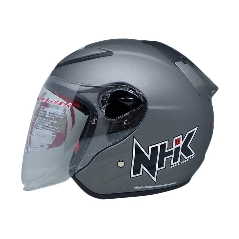 Jual NHK R6 Solid Helm Half Face di Seller AFRA SHOP - Ciherang, Kab ...