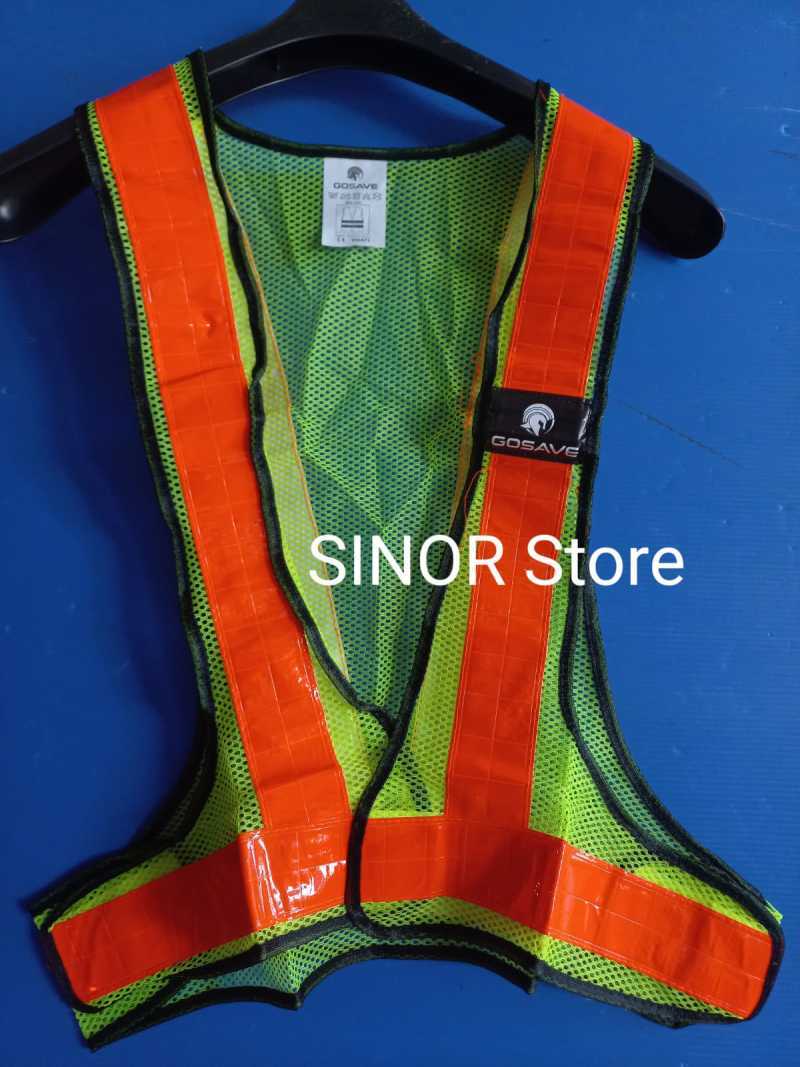 Promo Rompi V Guard HIJAU Scotlite MERAH Safety Vest PVC Rompi Proyek ...