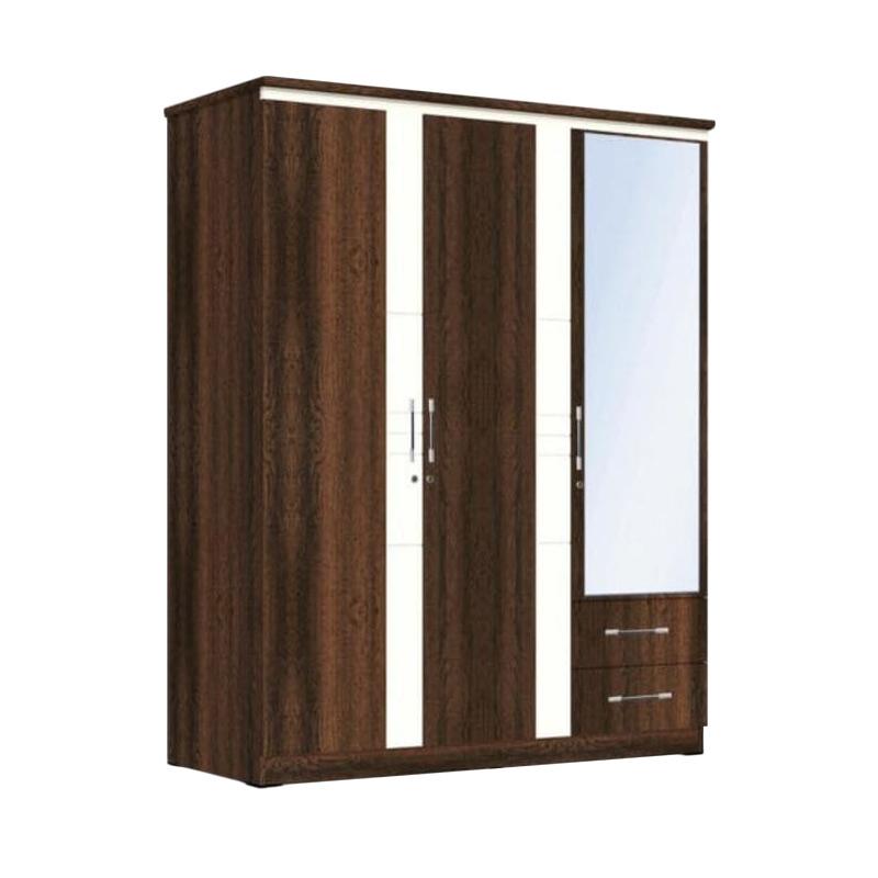 Model Lemari Pakaian Minimalis Terbaru 3 Pintu Seputar Model