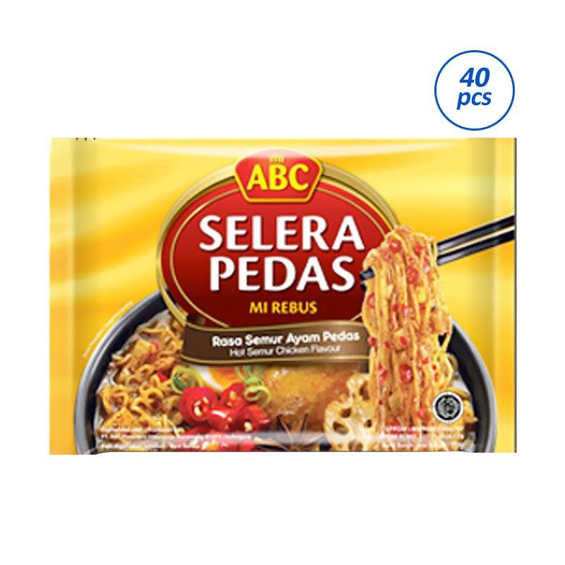 Promo Mie ABC Selera Pedas Rasa Semur Ayam Mie Instan [40 pcs x 70 g ...