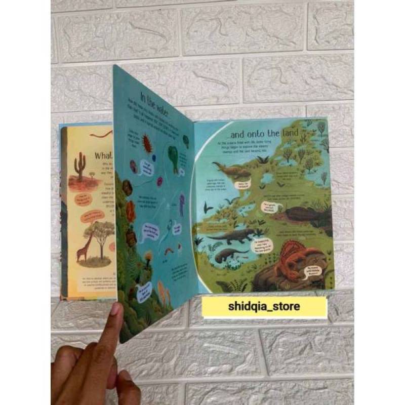 Promo USBORNE FLAP BOOK SEE INSIDE EVOLUTION Buku Import seri Ilmu Pengetahuan Diskon 35% di ...