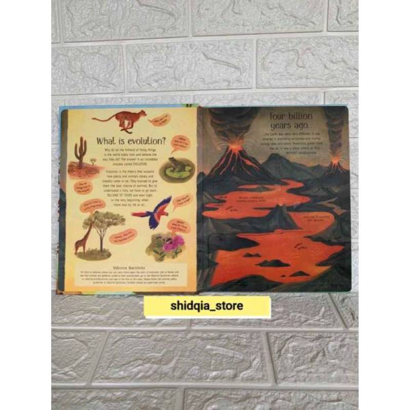 Promo USBORNE FLAP BOOK SEE INSIDE EVOLUTION Buku Import seri Ilmu Pengetahuan Diskon 35% di ...