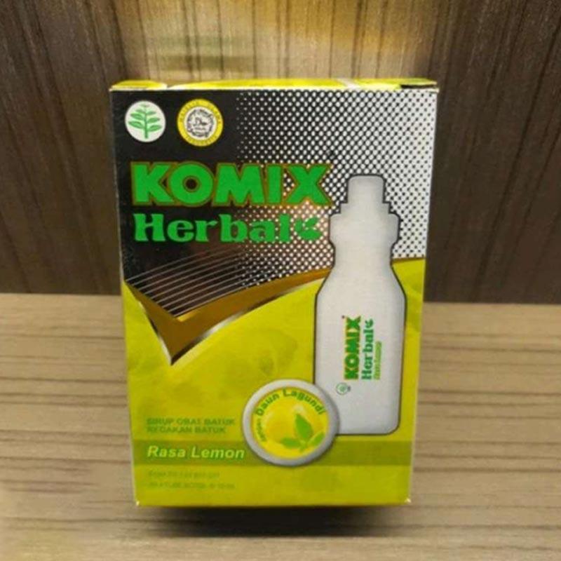 Jual Komik Herbal Sirup Obat Batuk Redakan Batuk Rasa Lemon 4 tube x ...
