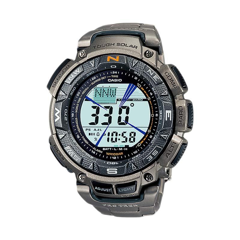 Promo Casio Protrek Titanium Pathfinder Triple Sensor Ver 3 Jam Tangan Pria [original/ Prg-240t ...