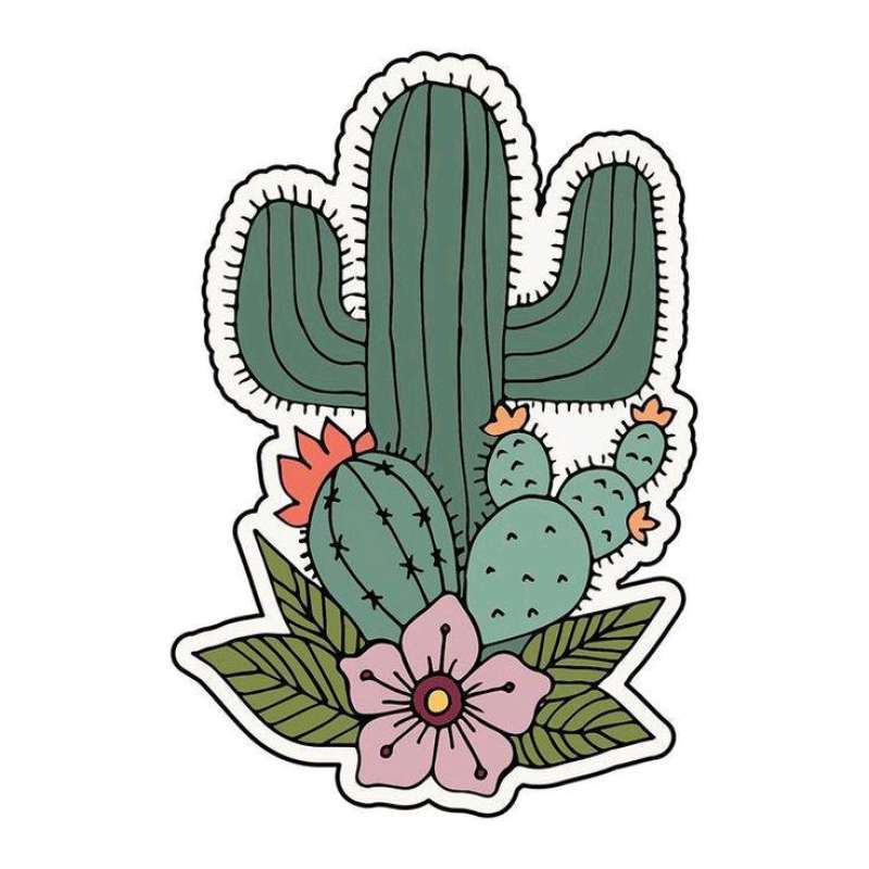 Jual Aesthetic Sticker Bunga Di Seller Rhi Cv Zonie - Karangwangkal ...