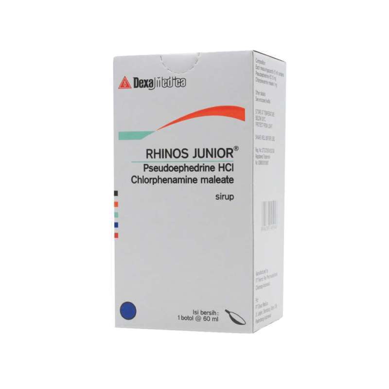 Promo Rhinos Junior Sirup 60 ml 1 Botol Diskon 30% di Seller Raditya ...