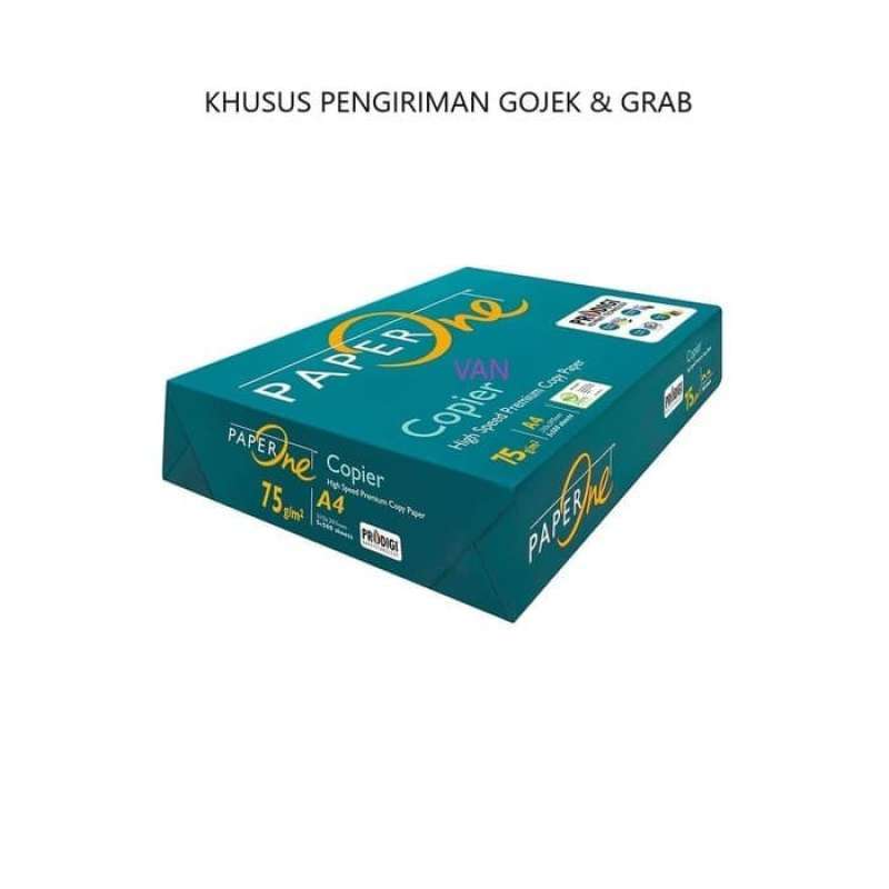 Jual Gratis Ongkir Kertas Paperone A4 75gr (isi 1 Rim) Di Seller Evita ...