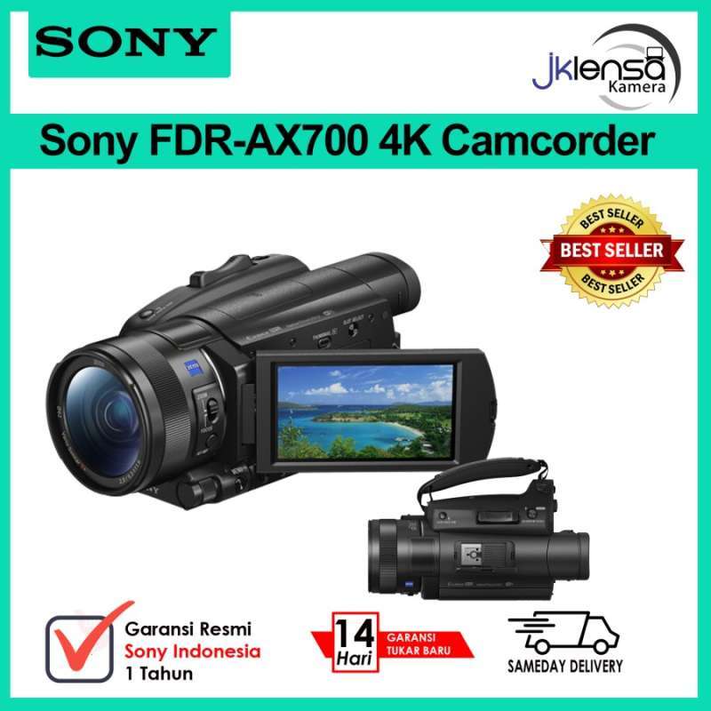 Jual Jklensa Kamera - Sony Handycam Fdr-ax700 4k / Fdr-ax700 / Sony Ax700 Garansi Resmi Sony ...