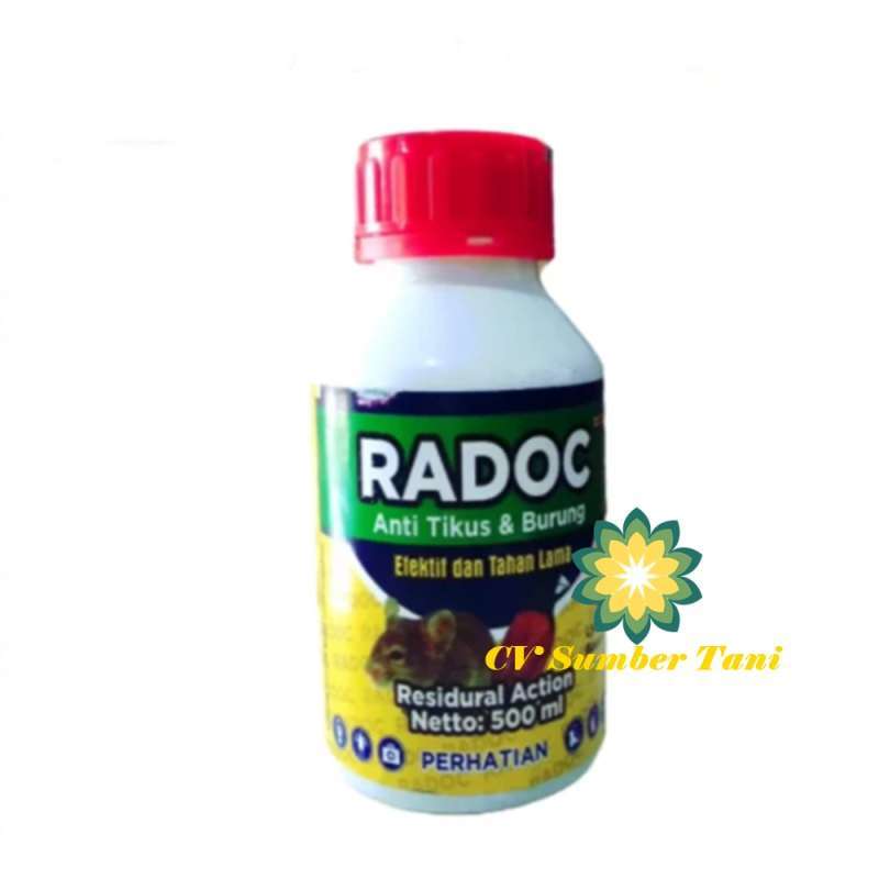 Jual Obat Radoc Untuk Pengusir Hama Tikus Dan Burung Pipit 500 Ml Di ...