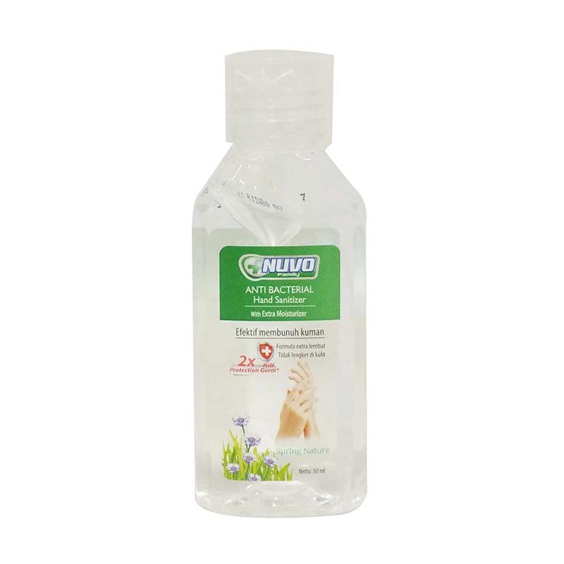 Jual Nuvo Hand Sanitizer - Hijau [50 mL/ Kemasan Botol] di Seller ...