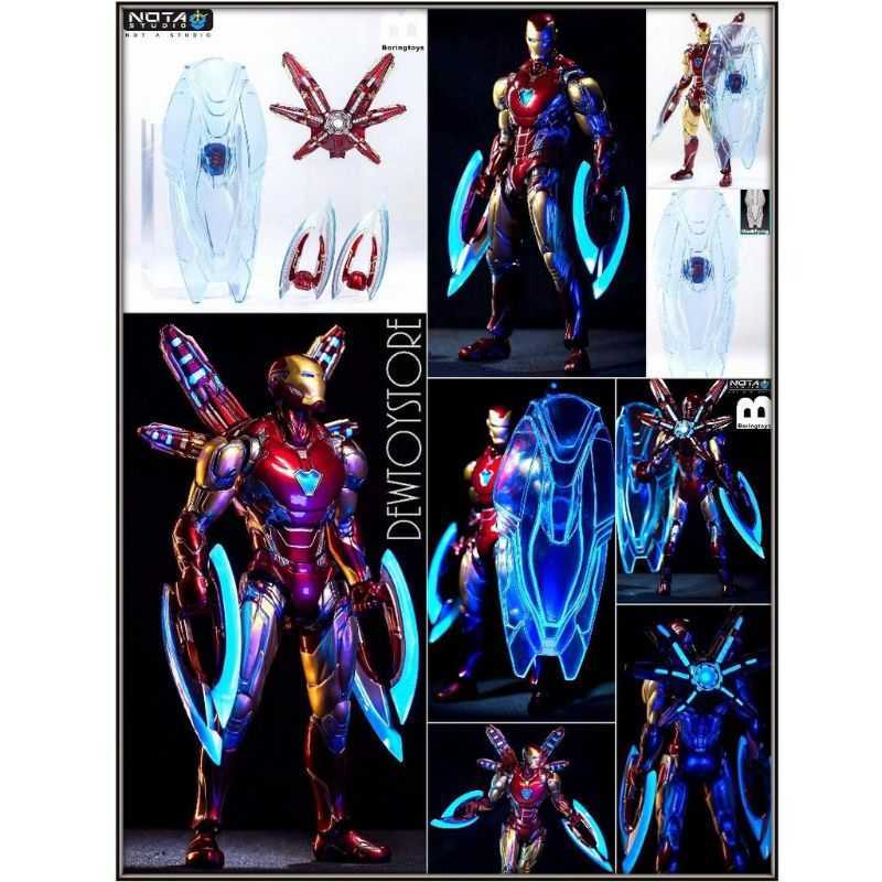 Jual Nota Studio BoringToys SHF Iron Man Mark MK 85 Nano Weapons ...