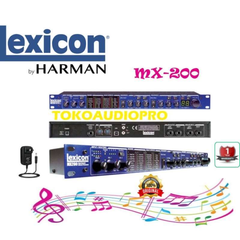 Jual Lexicon MX200 Dual Reverb Effects Processor di Seller Nawa khaira ...