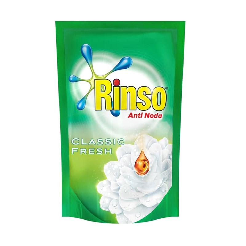 Promo UNILEVER Rinso Classic Fresh Deterjen Cair [750 mL] Diskon 22% di ...