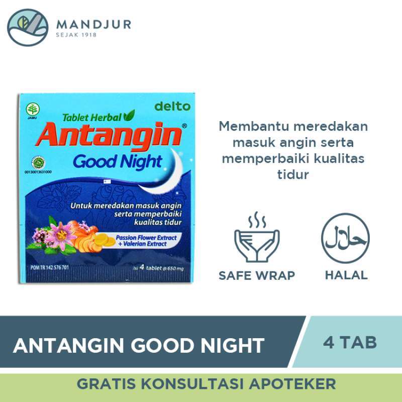 Jual Antangin Good Night Tablet - Meredakan Masuk Angin dan Memperbaiki ...