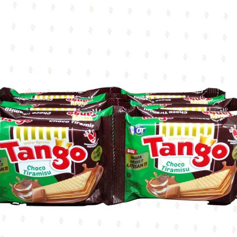 Jual Wafer Tango TIRAMISU Rcg @1000 24g - Isi 10 Pcs di Seller Toko ...
