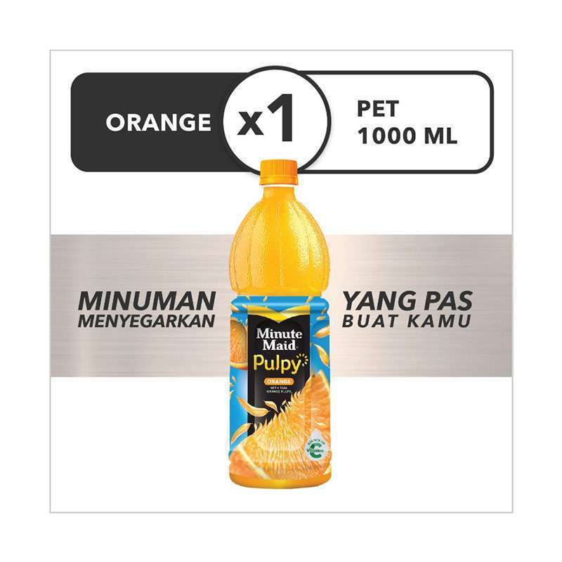 Jual Minute maid pulpy orange 1lt btl di Seller Farmers Family Gresik ...