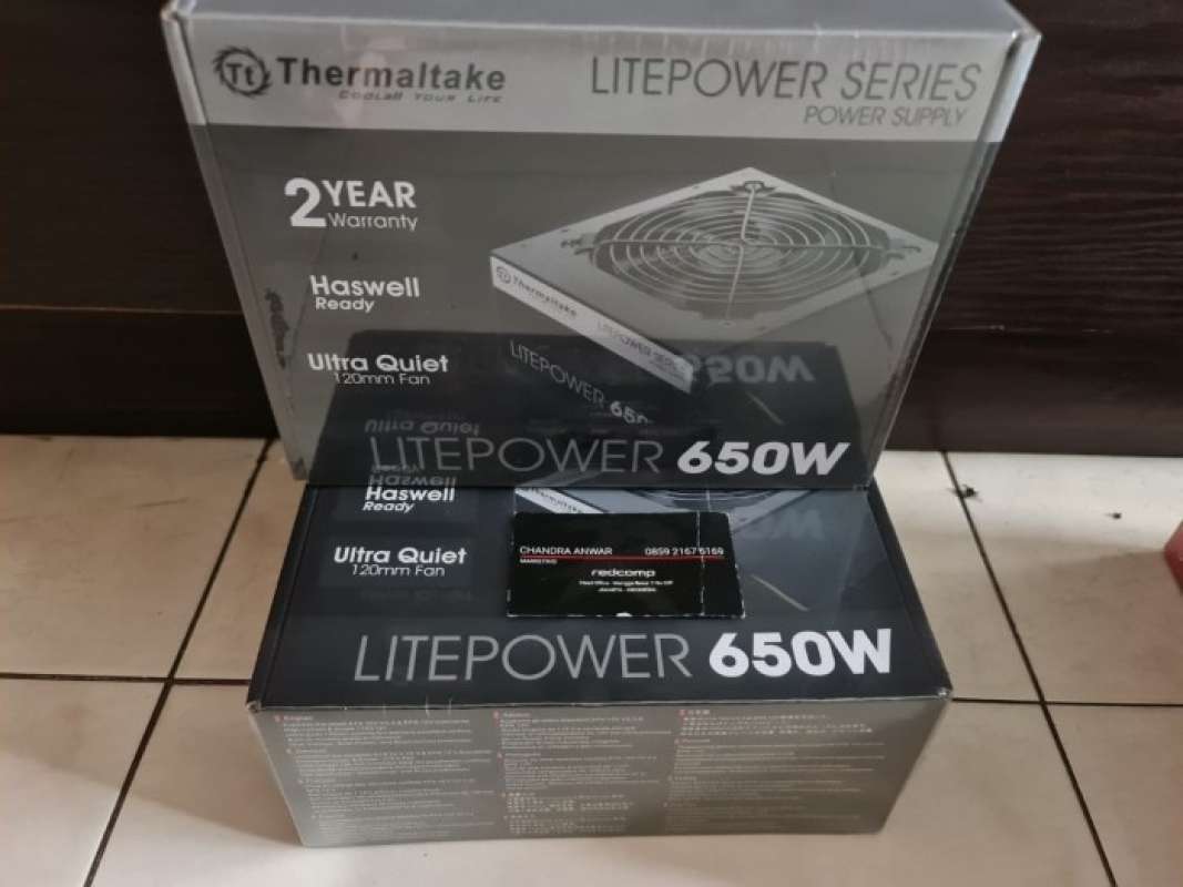Jual PSU Thermaltake Lite Power 650W Power Supply di Seller Dhufe Store ...