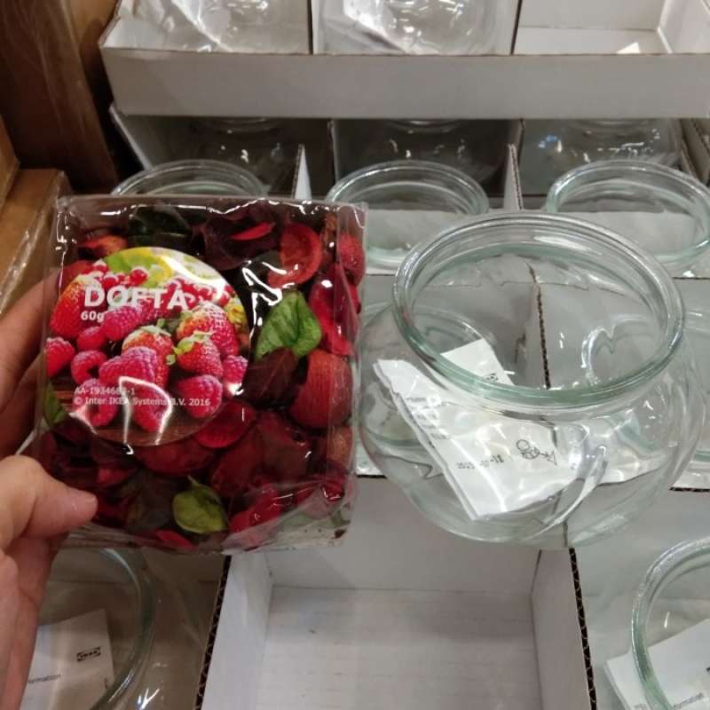 Promo Gratis Ongkir Paket Hemat Bunga Kering Wangi Potpouri Merah ...