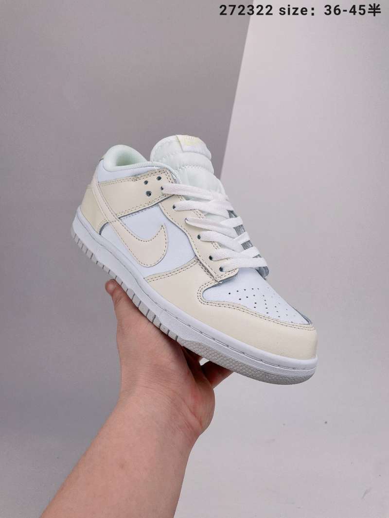 Jual The original Nike Dunk Low cream white dd1873-101 shoe development ...