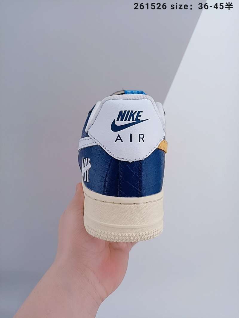 Jual Nike Air Force 1 low top blue and yellow snake pattern creates a ...