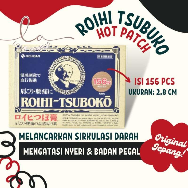 Jual Roihi Tsuboko Patch (Hot isi 156) Original Jepang, Terapi Anti ...