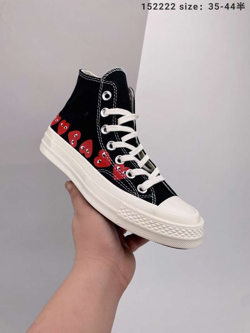 Jual Channel authentic strength CDG play x Converse 19S process large ...