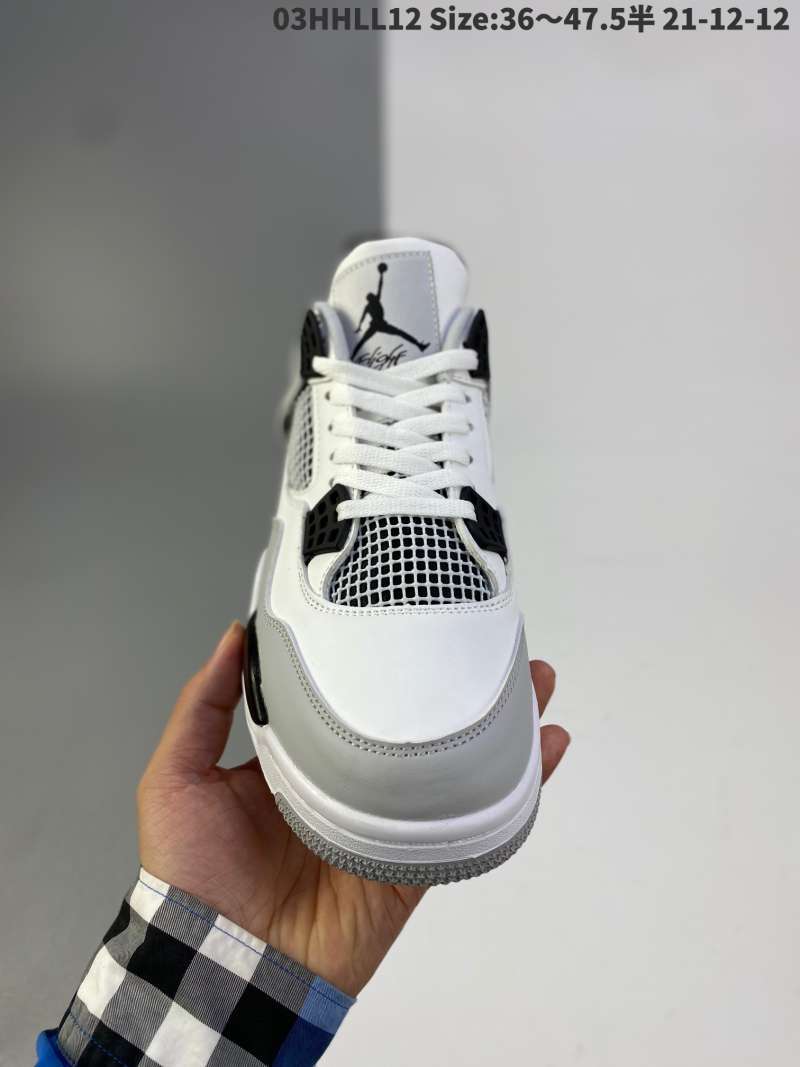 Jual Nike Air Jordan 4 Quot Military Black Quot Grey Black Nike Air ...