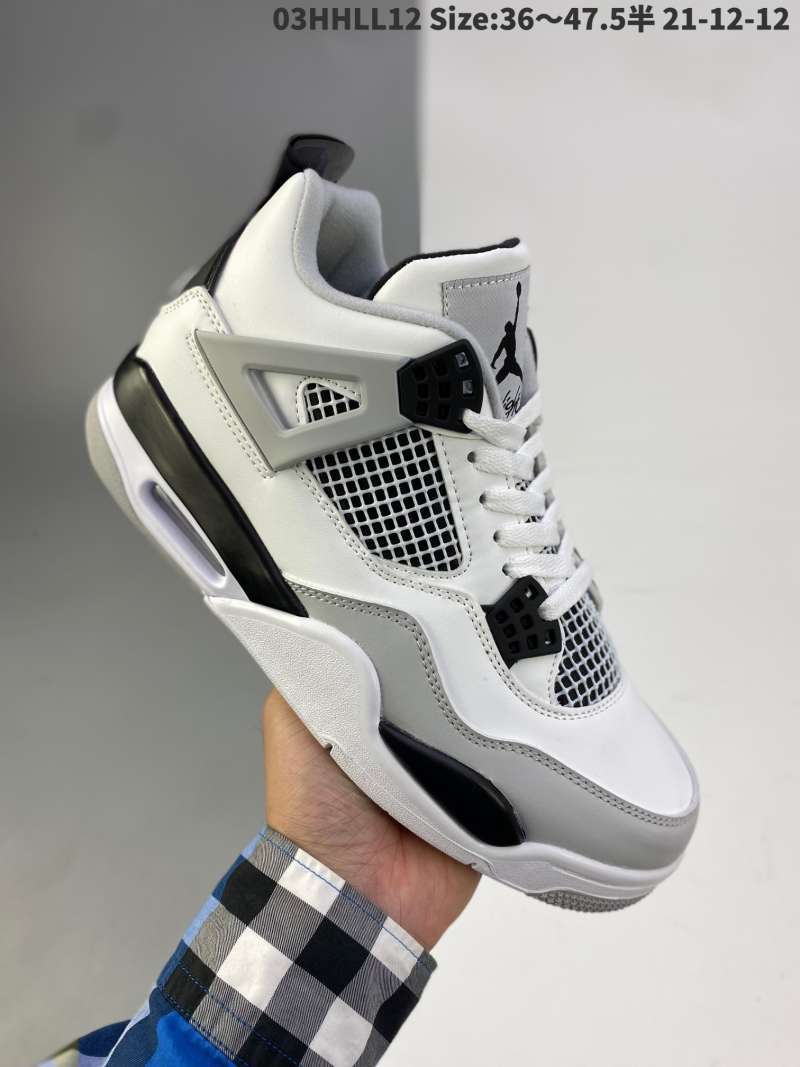 Jual Nike Air Jordan 4 Quot Military Black Quot Grey Black Nike Air ...