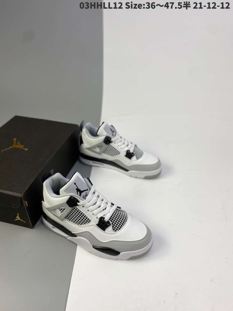 Jual Nike Air Jordan 4 Quot Military Black Quot Grey Black Nike Air ...
