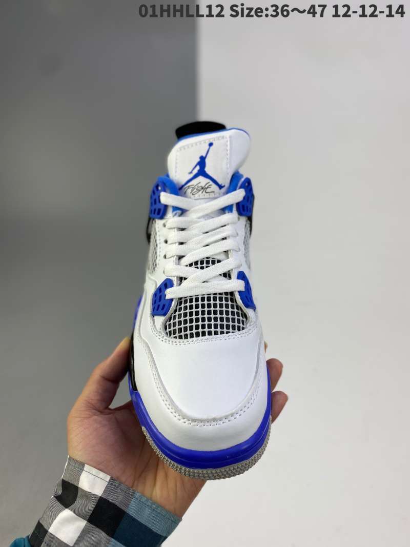Jual Nike Air Jordan 4 Retro Racing Blue Nike Air Jordan 4th Generation ...