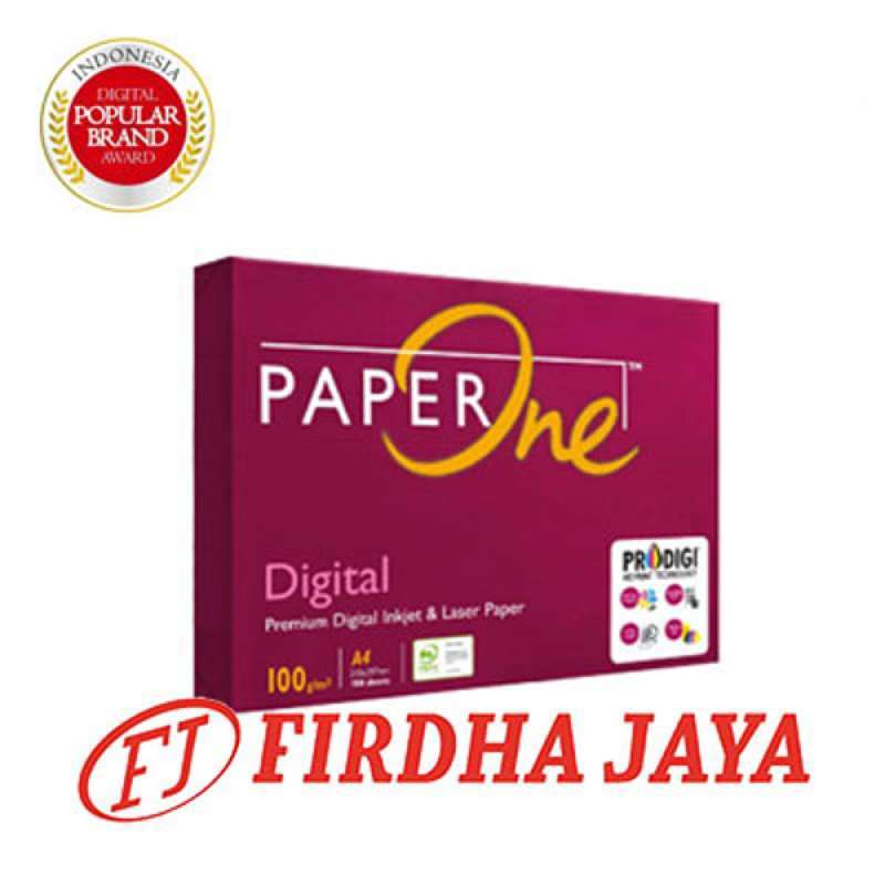 Jual Paper One Kertas A4 100gr 1 Rim / Kertas Hvs / Kertas Fotocopy Di ...